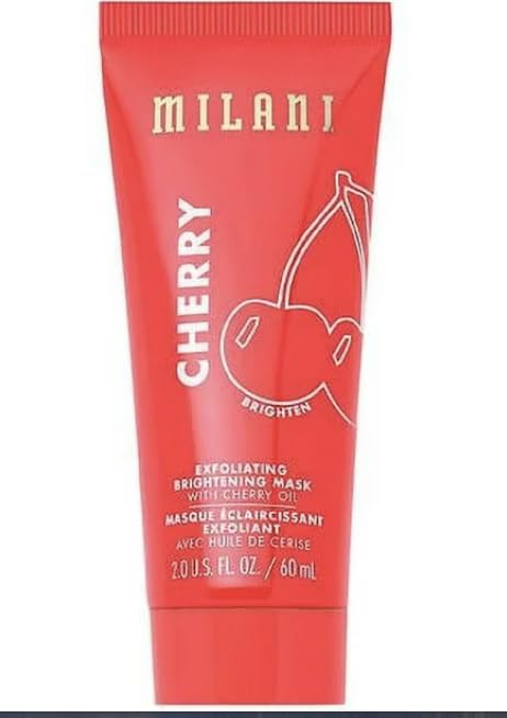 Amazon.com: Milani Exfoliating Brightening Mask with Cherry Oil, 2 Fl ...