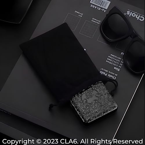 CLA6 Metal Cigarette Case | Smart Internal Divider | Retro and Stylish ...