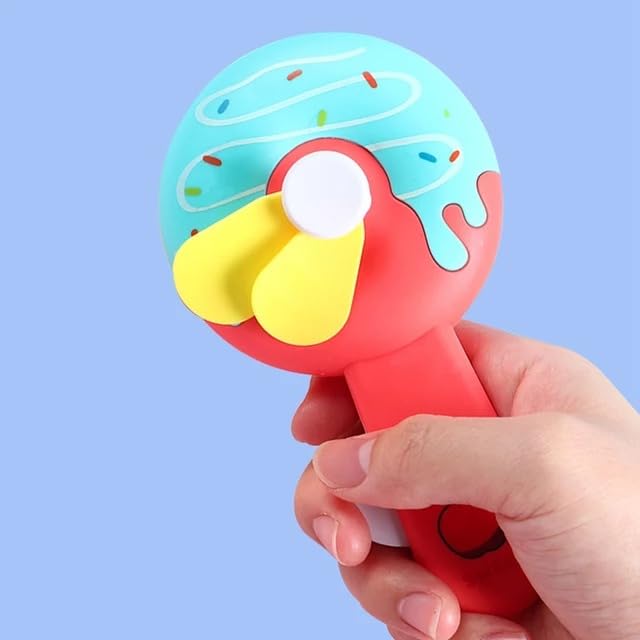 Buy Babilo Hand Pressure Donut Shape Fan Kids Fan Toys Online at Low ...