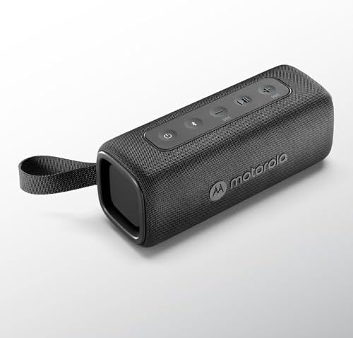 Amazon.com: Motorola Sound ROKR 600 Portable Bluetooth Speaker, 6-Hour ...