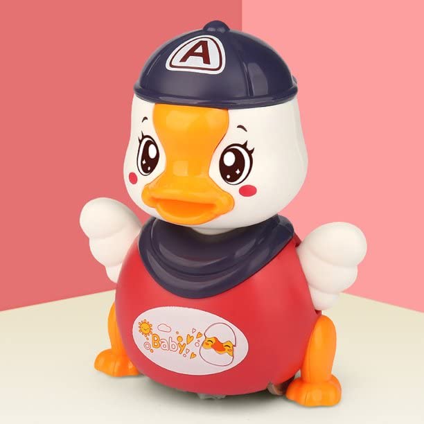 Buy TOY LINK Cute Duck Musical Toy Battery Operated Music Dance Spin ...