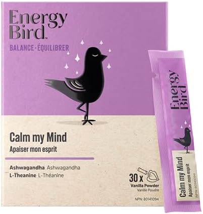 Energy Bird: Calm My Mind Supplements | L-theanine & Ashwagandha ...