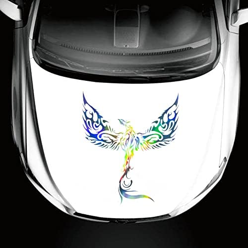 Amazon.com - JSCARLIFE Phoenix Car Decals, Practical Laser Phoenix Car ...