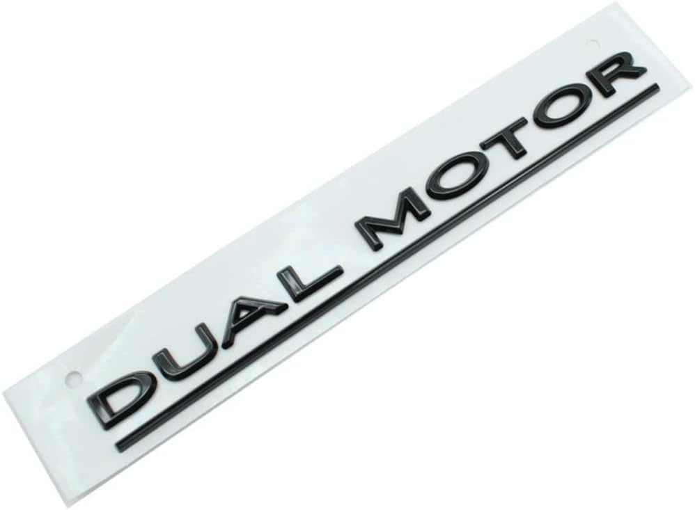 Amazon.com: Dual Motor Emblems 3D Letter Logo Retrofit High Performance ...