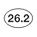 Amazon.com - Rogue River Tactical 26.2 Marathon Running Sticker Bumper ...