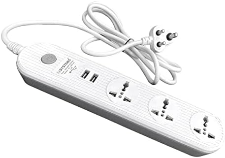 Buy eSYSTEMS Extension Board with USB Port, 10 A (2 USB Port Fast ...