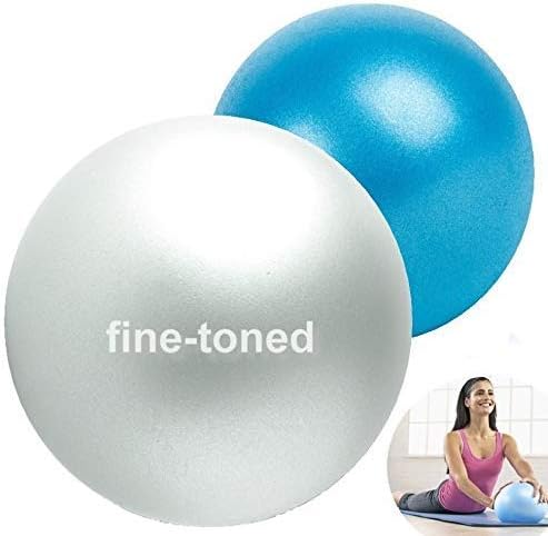 fine-toned® 2 X -EXER SOFT PILATES BALLS 7″ and 9″ -ANTI-BURST ...
