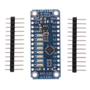 CAP1188 8 Key Capacitive Cap Switch Touch Sensor Module for Arduino ...