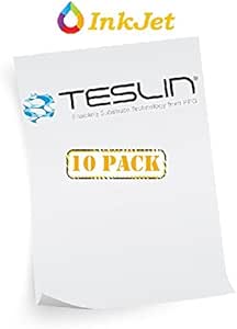 Amazon.com : Teslin® Synthetic Paper - for Inkjet Printers - Waterproof ...