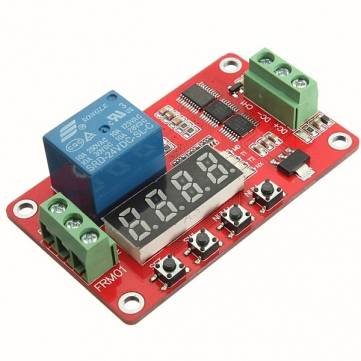 5V/12V/24V FRM01 Multifunctional Relay Module Loop Delay Timer Switch ...