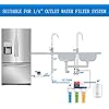 Amazon.com: Ice Maker Water Line Kit - Food Grade Refrigerator/Fridge ...