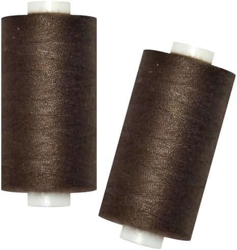 Amazon.com: All Purpose Sewing Thread-2 Spools of Hand Polyester Sewing ...