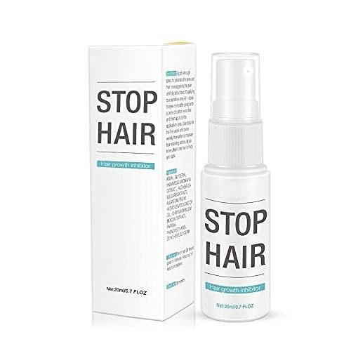 Amazon.com : 20ml Hair Growth Inhibitor Spray for Face Bikini, Non ...