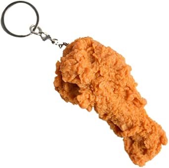 Fuqimanman2020 Imitation Food Keychain Fried Chicken Leg Chicken ...