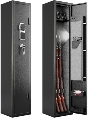 Amazon.com: 2-3 Gun Safe, Gun safes for Home Rifle and Pistols, Gun ...