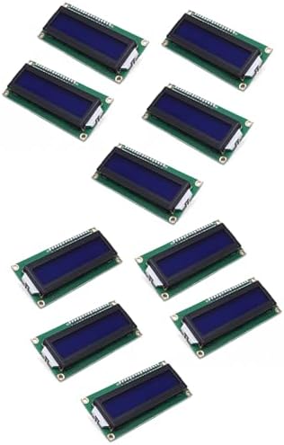 Amazon.com: 10 Pieces LCD1602 LCD Display Module 16X2 Character Row ...