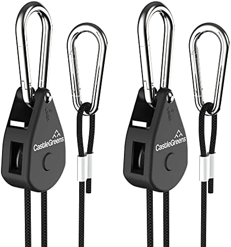 Amazon.com: AC Infinity, Adjustable 1/8” Rope Hanger, Heavy-Duty ...