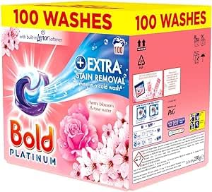 Bold Platinum Pods, Laundry Detergent, Washing Liquid Pods/Capsules ...