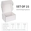 Amazon.com: DUZCLI Small Shipping Boxes 8x6x4 Inch (25 Pack) - Sturdy ...