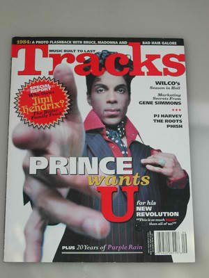 Tracks Magazine August / September 2004, Prince Rogers Nelson Cover ...