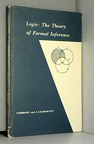 Logic: The Theory of Formal Inference | Amazon.com.br