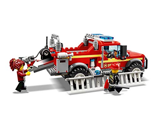 LEGO 60231 City Town Fire Chief Response Truck Set with Fire Engine and ...