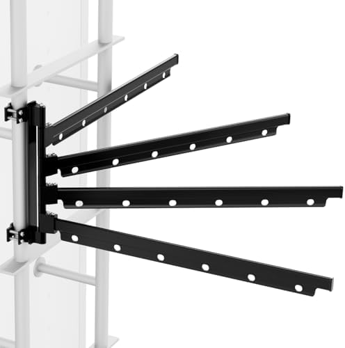 Amazon.com: Fistihon RV Clothes Drying Rack, Four 15.3" Long Rack Arms ...