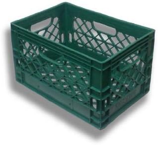 Amazon.com: 24qt Milk Crates 3 Pack Green, Yellow, and Blue. : Office ...