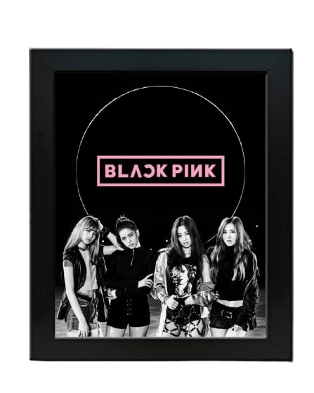 Pixel Art BlackPink Framed Poster for Room & Office Wall 10 X 12 Inch ...