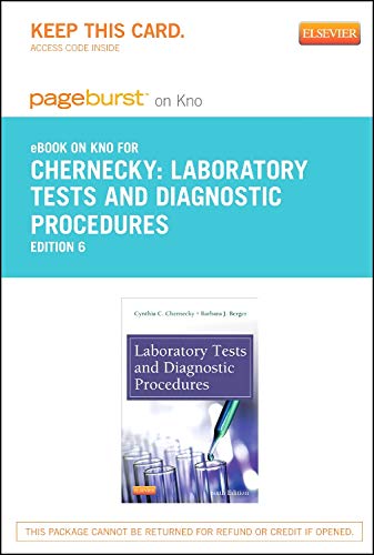 Buy Laboratory Tests and Diagnostic Procedures - Pageburst E-book on ...