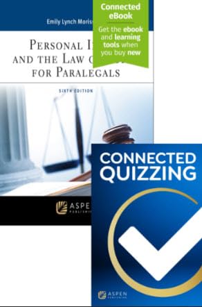 Bundle: Personal Injury and the Law of Torts for Paralegals, Sixth ...
