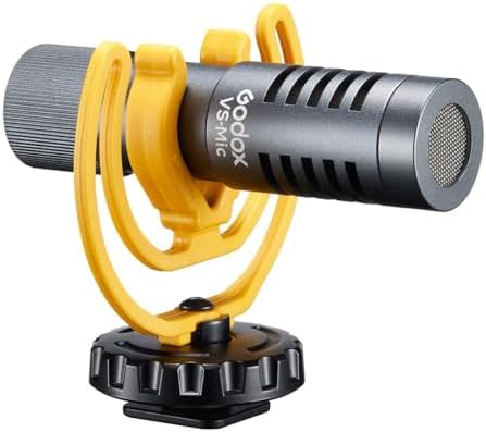 Godox Vs-Mic Compact Camera-Mount Shotgun Microphone - Auxiliary ...
