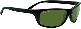 Amazon.com : Serengeti Oval Bormio Matte Shiny Black-Saturn Polarized ...