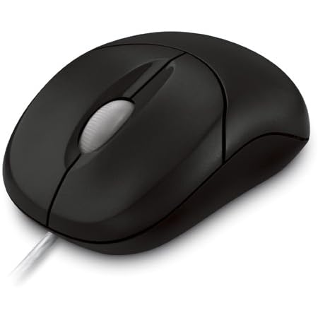 Amazon.in: Buy Microsoft USB Compact Optical Mouse 500- Black (U81 ...