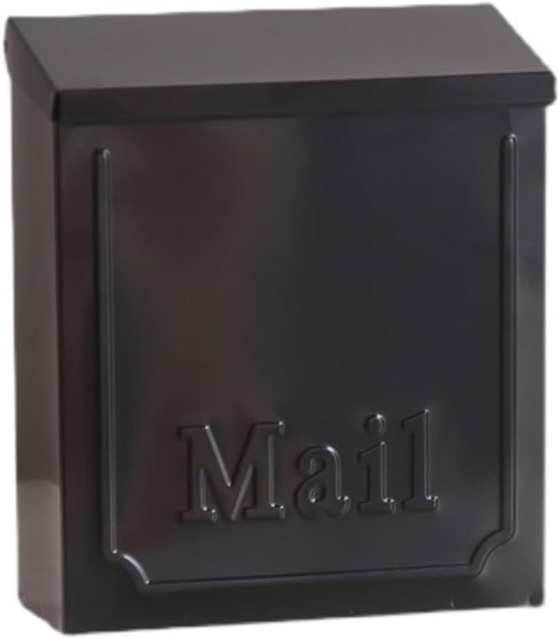 Curbside Locking Mailbox Outside Mailboxes Galvanized Steel Mailbox ...