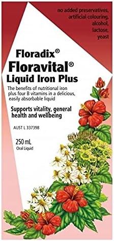 Floradix-Iron Liquid Herbal Extract 250ml : Amazon.com.au: Health ...
