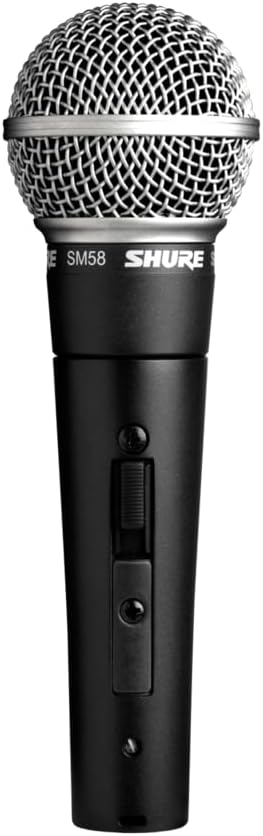Amazon.com: Shure SM58 Pro XLR Dynamic Microphone with On/Off Switch ...
