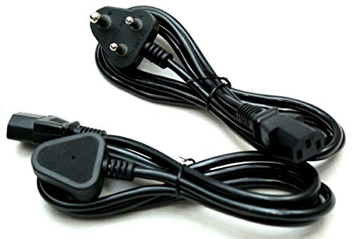 Shree Ram Sales 3 Pin PC Power Cable IEC Mains Kettle Lead Cord for ...