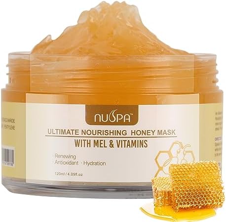 Amazon.com : NUSPA Ultimate Nourishing Vitamins Honey Korean Face Mask ...