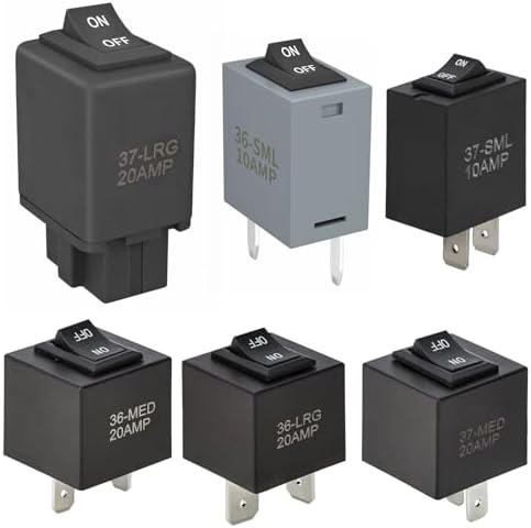 9038A Relay Bypass Switch - LESIWHOS 6 Pack Relay Tester Kits ...