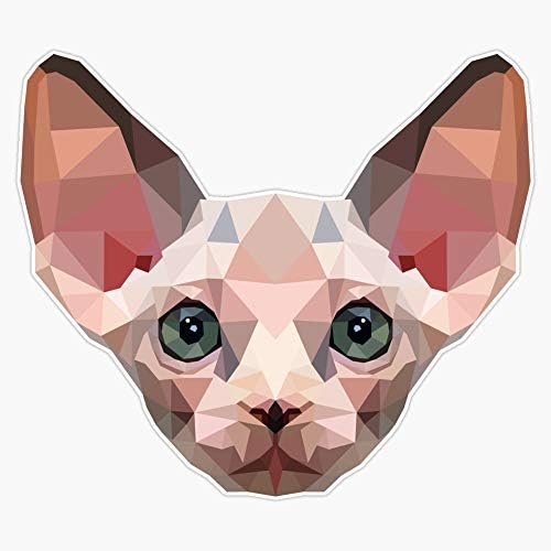 Amazon.com: Sphynx Cat Sticker Decal Vinyl Bumper Sticker Decal ...