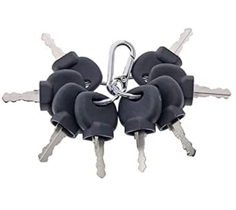 Amazon.com: JEENDA 8PCS Ignition Keys 14707 5755124 8035807 8U-9569 ...