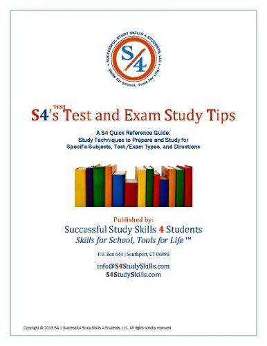 Amazon.com: S4 Study Skills' Test and Exam Study Tips eBook : Study ...