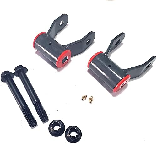 Amazon.com: 2" Rear Drop Lowering Shackles Kit replacement for Ford ...