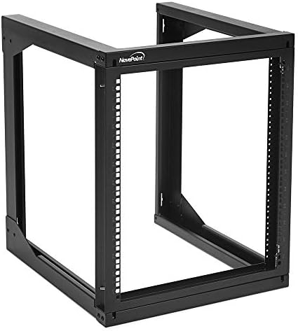 Amazon.com: StarTech.com 4U Wall Mount Network Rack - 14 Inch Deep (Low ...