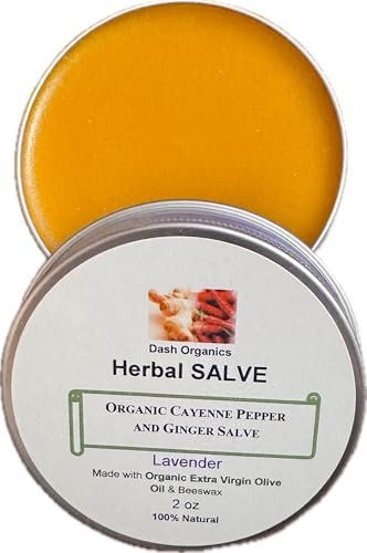 Amazon.com: Organic Herbal Salve | Cayenne and Ginger Salve | 2oz ...