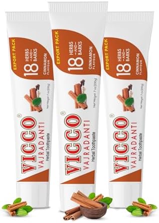 Amazon.com: Vicco Vajradanti Ayurvedic Herbal Toothpaste by Vicco – 70 ...