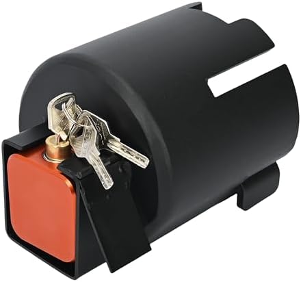 Amazon.com: Trailer Coupler Lock Heavy Duty Carbon Steel Fits 2 Inch ...