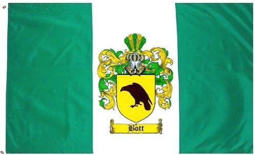 Amazon.com : Bott Family Crest / Coat of Arms Flag. Large 3 ft. x 5 ft ...