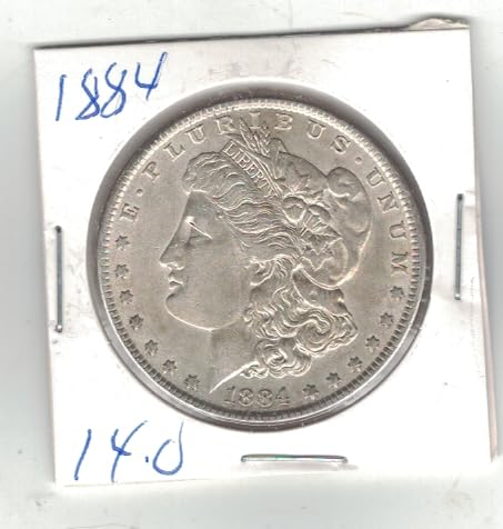 1884 Morgan Silver Dollar, Historical US Coin, Collectible Currency at ...